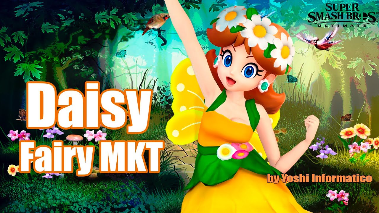 SSBU MOD - DAISY (FAIRY MKT) - YouTube