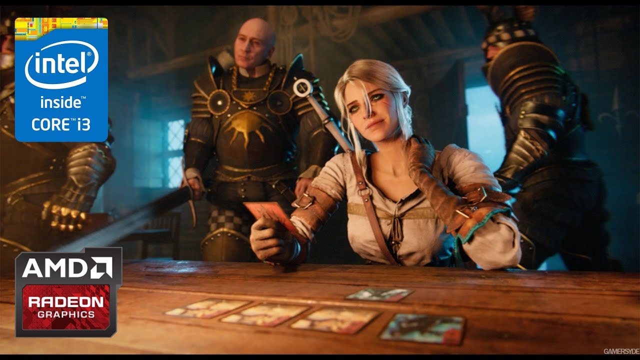 Gameplay Gwent The Witcher Card Game on AMD 8500m laptop [Lenovo B40-70 ...