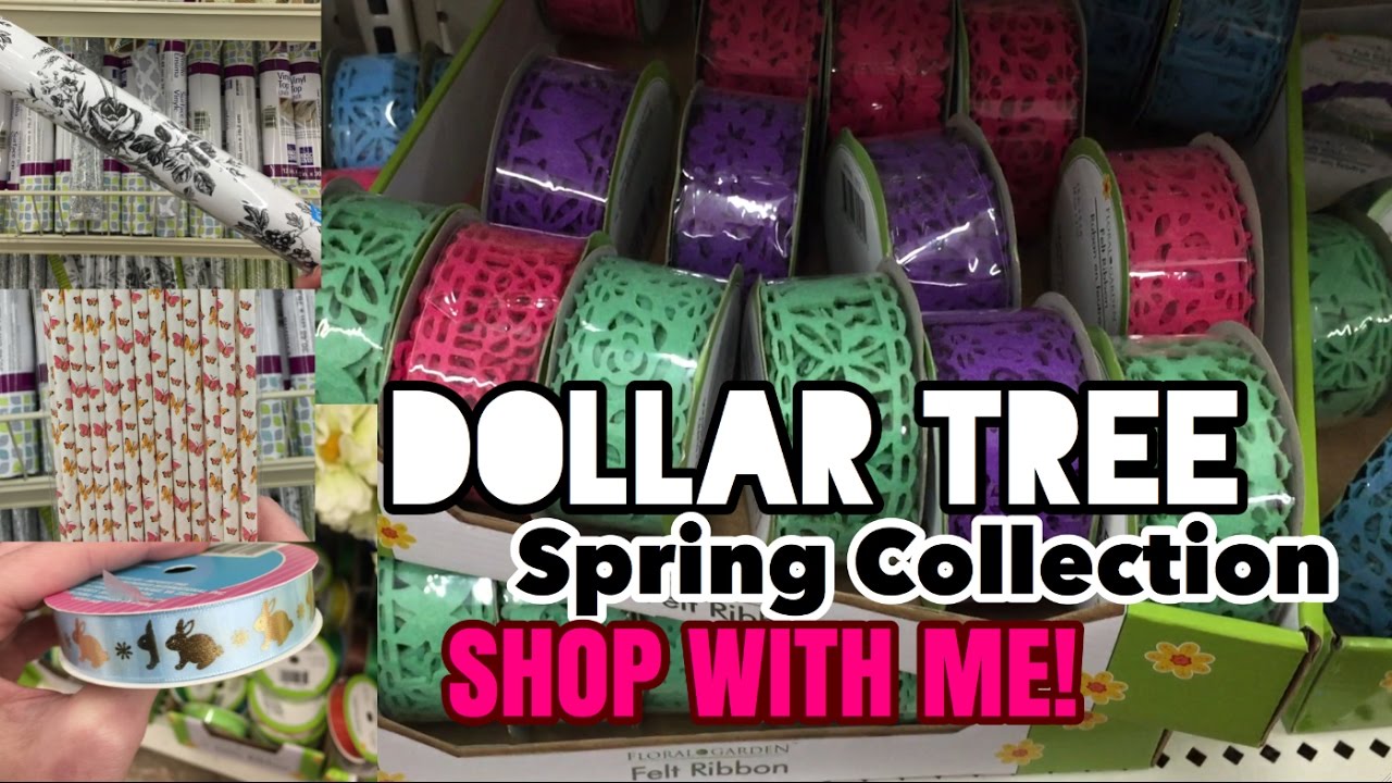 Dollar Tree Spring Collection/ SHOP WITH ME | I'm A Cool Mom - YouTube
