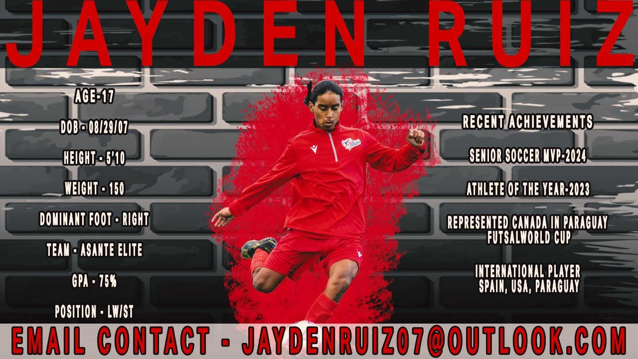JAYDEN RUIZ - HIGHLIGHT TAPE - YouTube