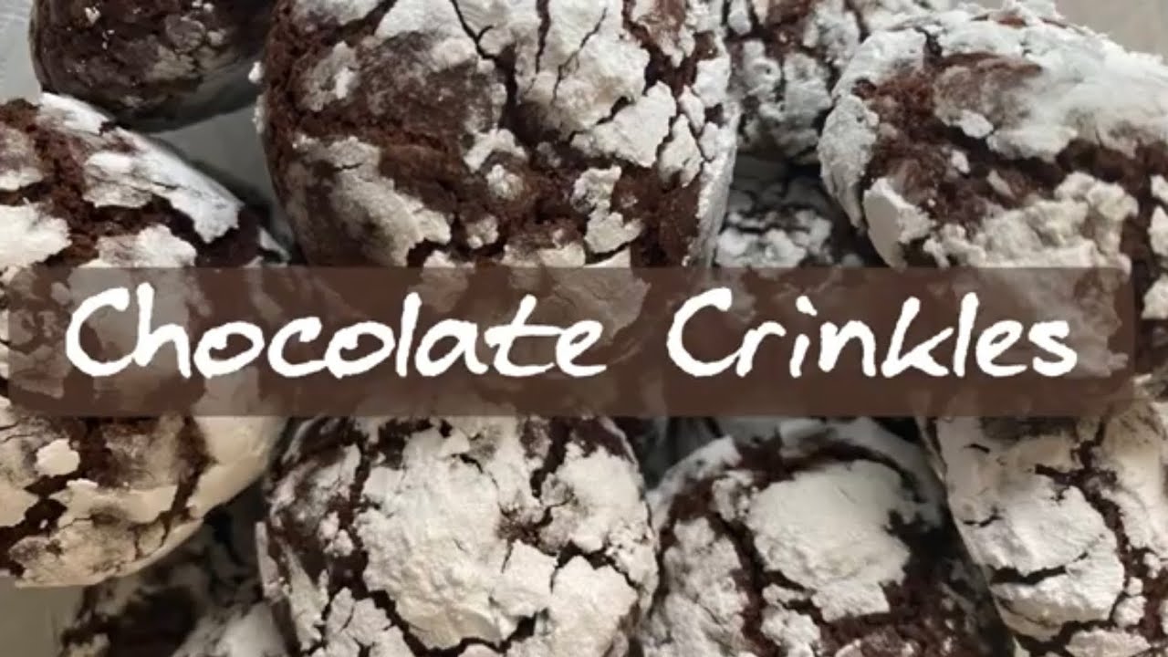 Chocolate Crinkles - Classic Filipino Sweets - YouTube