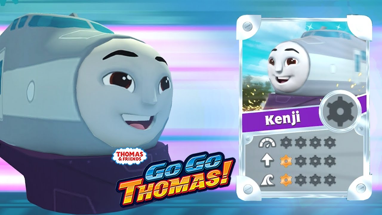 The SIlver Engine Kenji Evolved to Silver Racer - Thomas & Friends: Go ...
