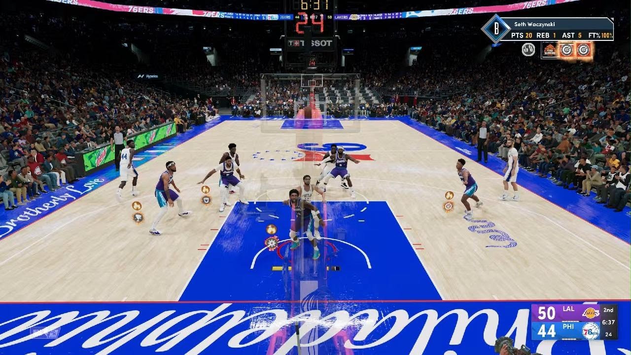 NBA 2K22 team takeover finesse reverse - YouTube