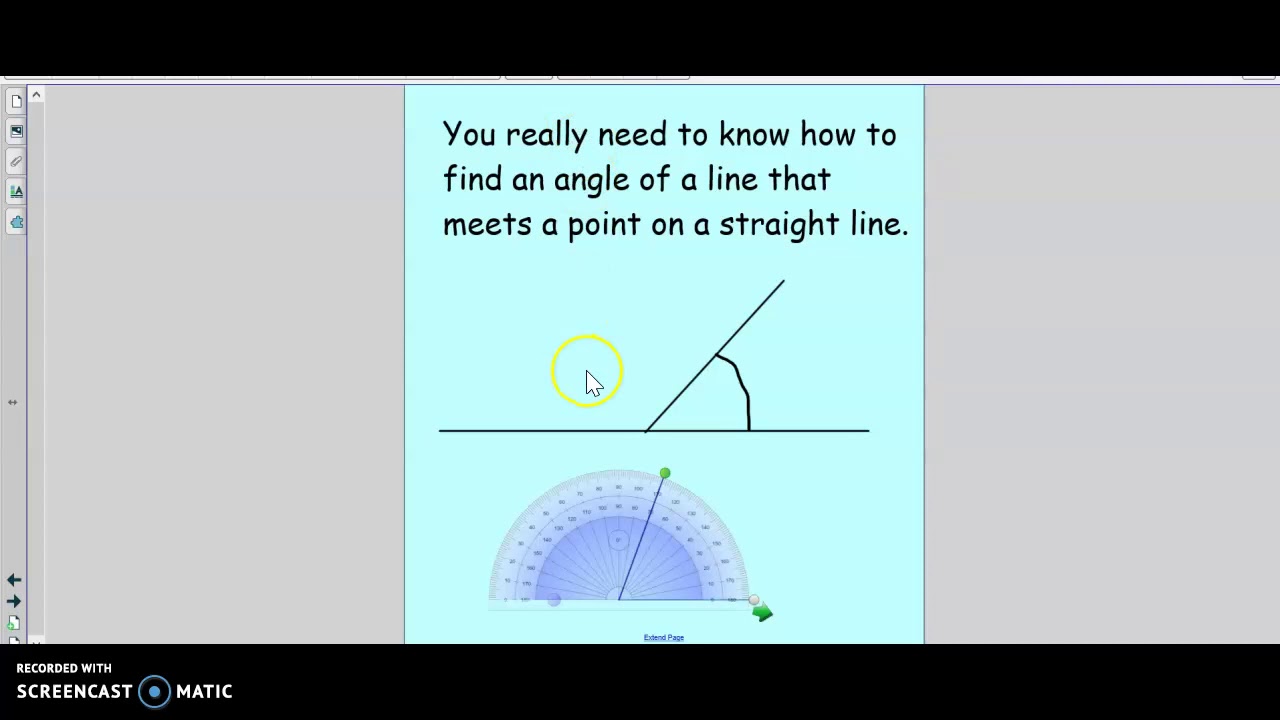 Measuring and classifying angles - YouTube