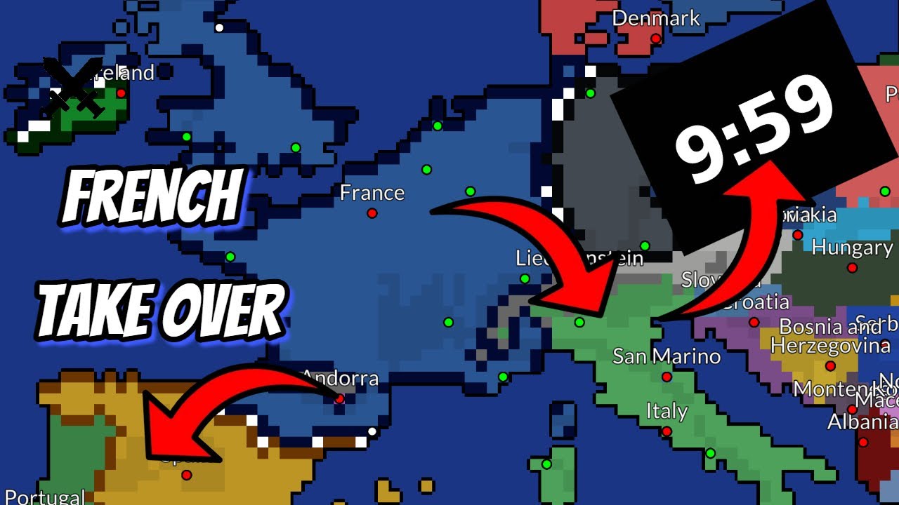 I Took Over The World As France - YouTube