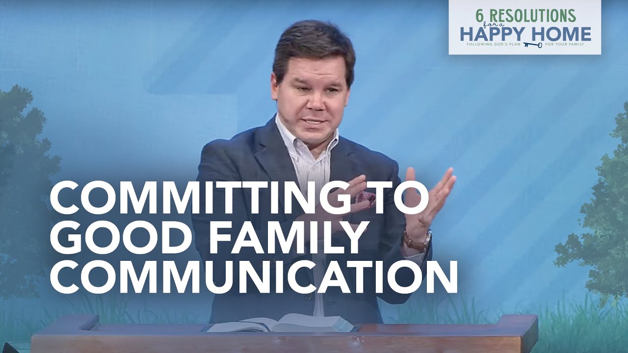 Committing to Good Family Communication - YouTube