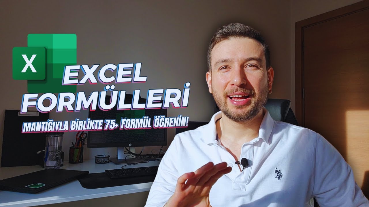 EXCEL FORMÜLLER KURSU - MANTIĞIYLA BİRLİKTE 75+ FORMÜL ÖĞRENİN! | EXCEL 751 - YouTube
