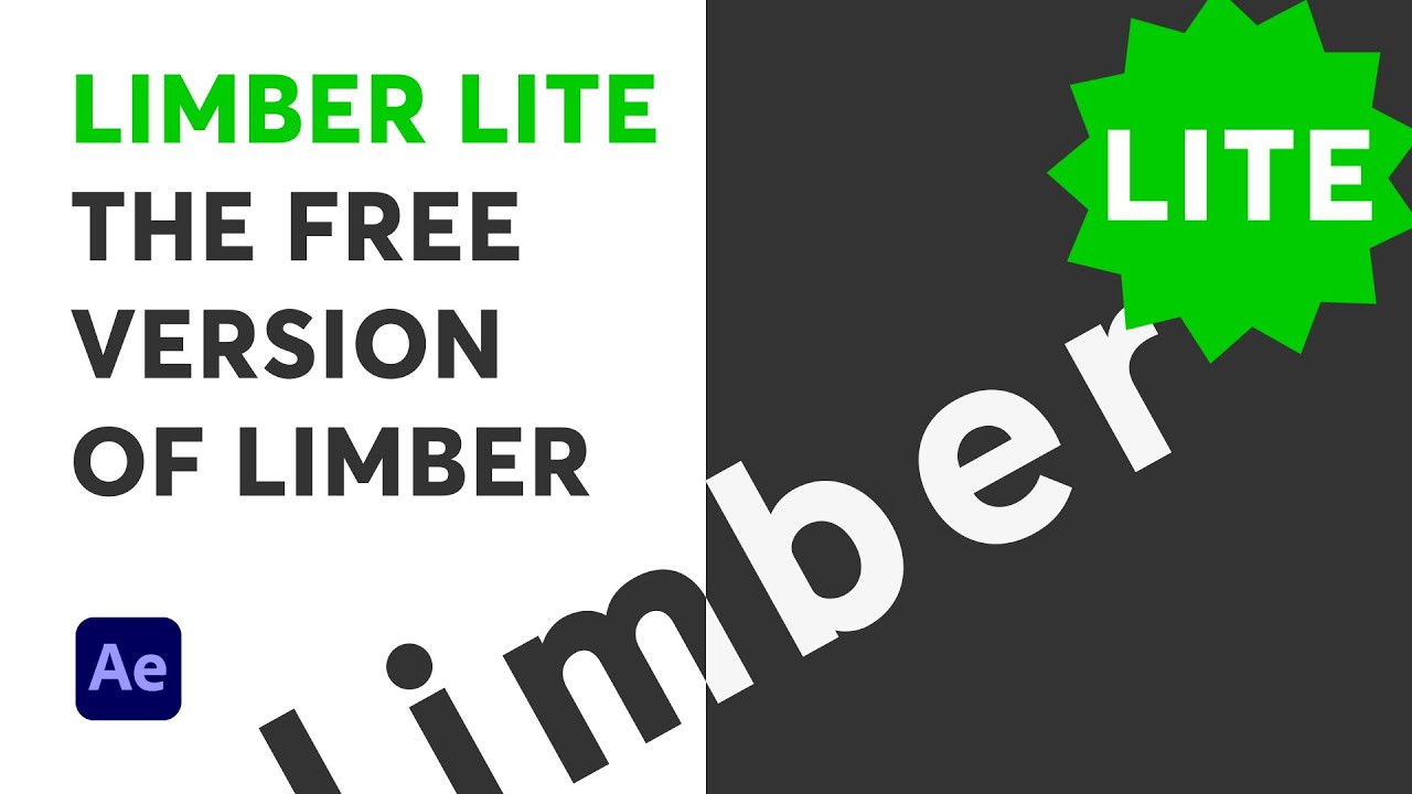 Limber Lite for After Effects - FREE plugin for character animation ...