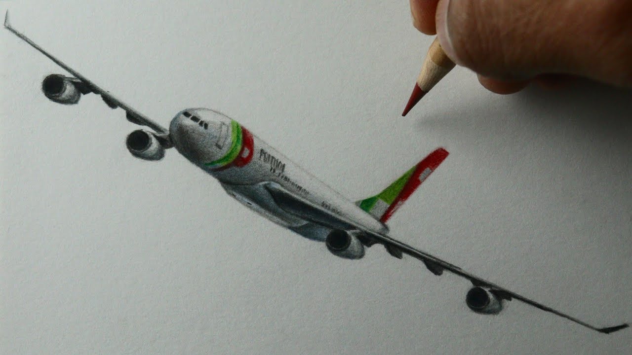 Desenho A Lapis De Aviao Imagens De Desenho Do Avião Sem Royalties