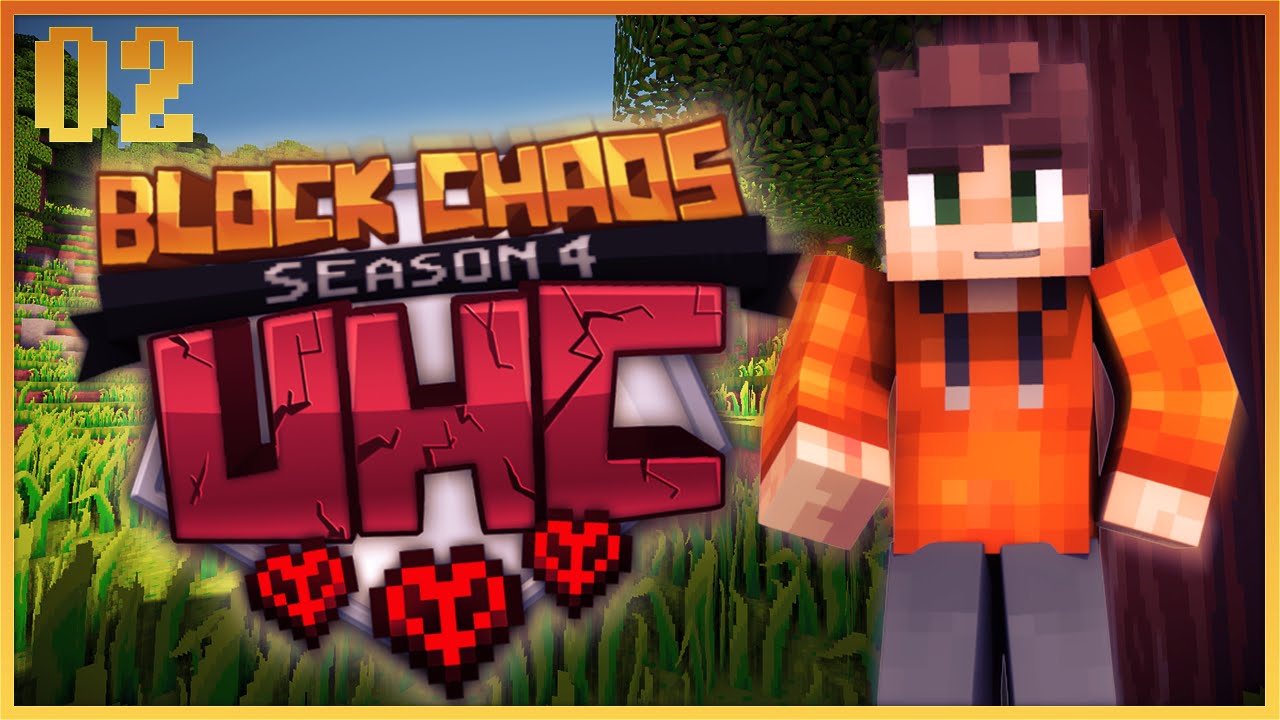 Minecraft Block Chaos UHC : S4E2 - So Many Skeletons! - YouTube
