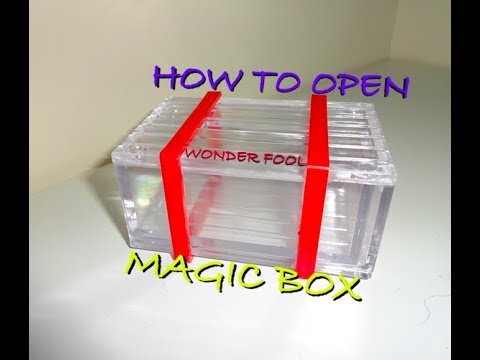 How To Open Magic Lock Box