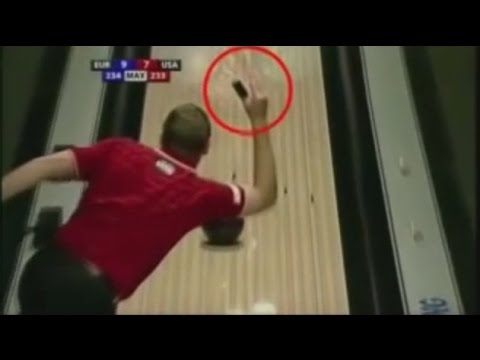 Slow Motion 10-Pin Bowling Releases 2 - YouTube