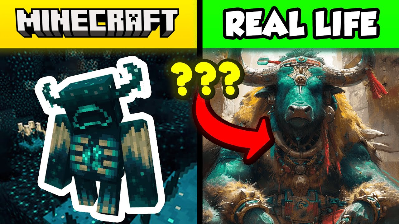 Minecraft in Real Life | REALISTIC MINECRAFT MOBS & ITEMS IN REAL LIFE ...