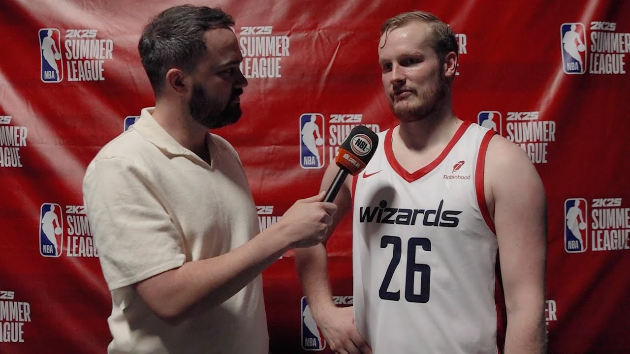 Tyler Robertson Interview - NBL at NBA Summer League, 2024 - YouTube
