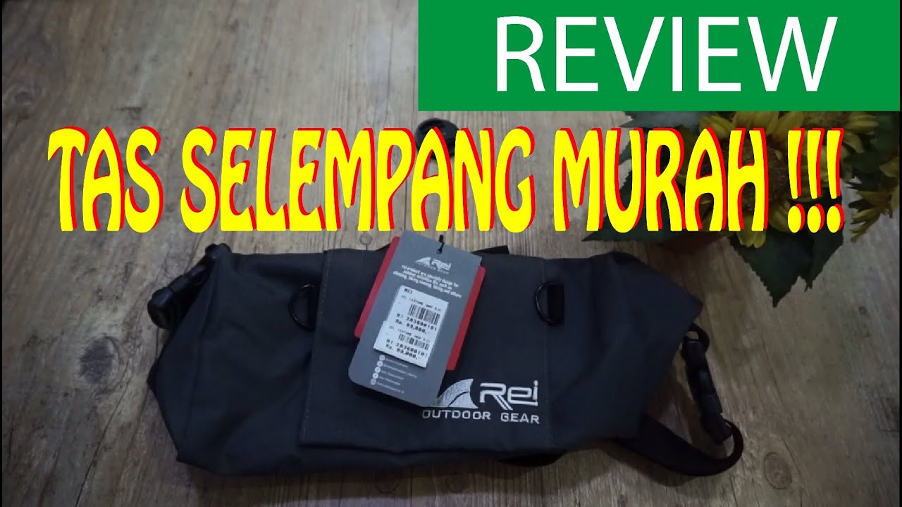 REVIEW: FASTUNE Tas selempang dari AREI OUTDOOR GEAR - YouTube