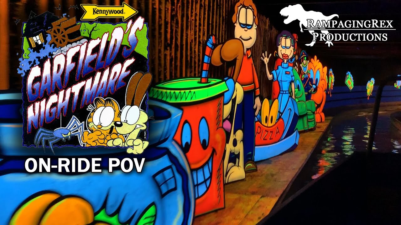 Garfield's Nightmare On-Ride POV Kennywood Park 2019 - YouTube