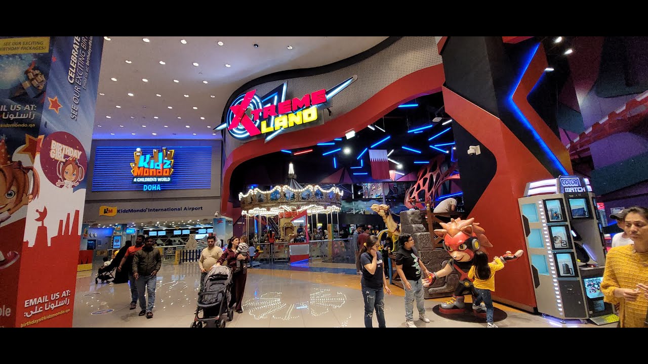 FUN DAY AT XTREME LAND 🇶🇦 - YouTube
