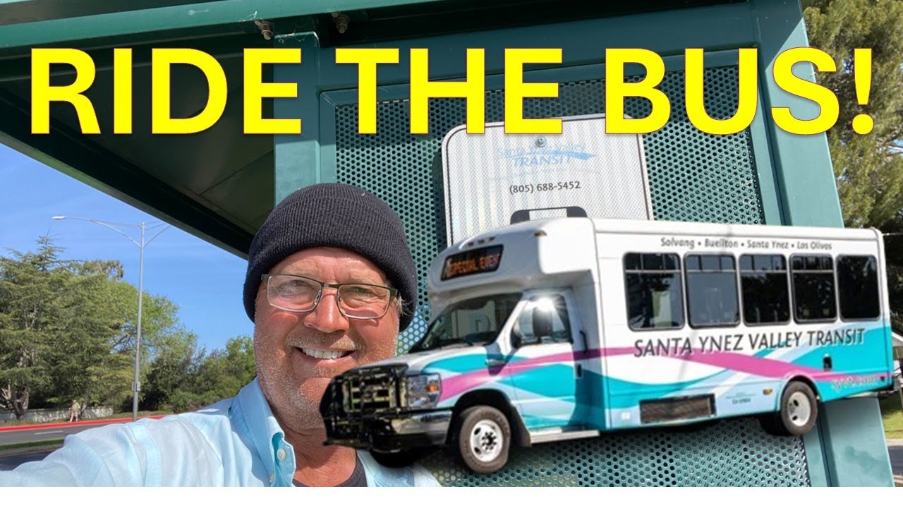 RIDE THE BUS Solvang & Buellton, Santa Ynez Valley Bus Tour - YouTube