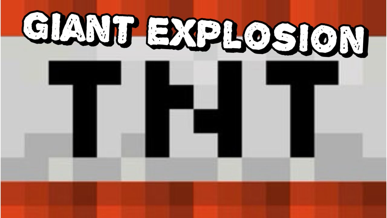 Giant TNT Cube Explosion - YouTube