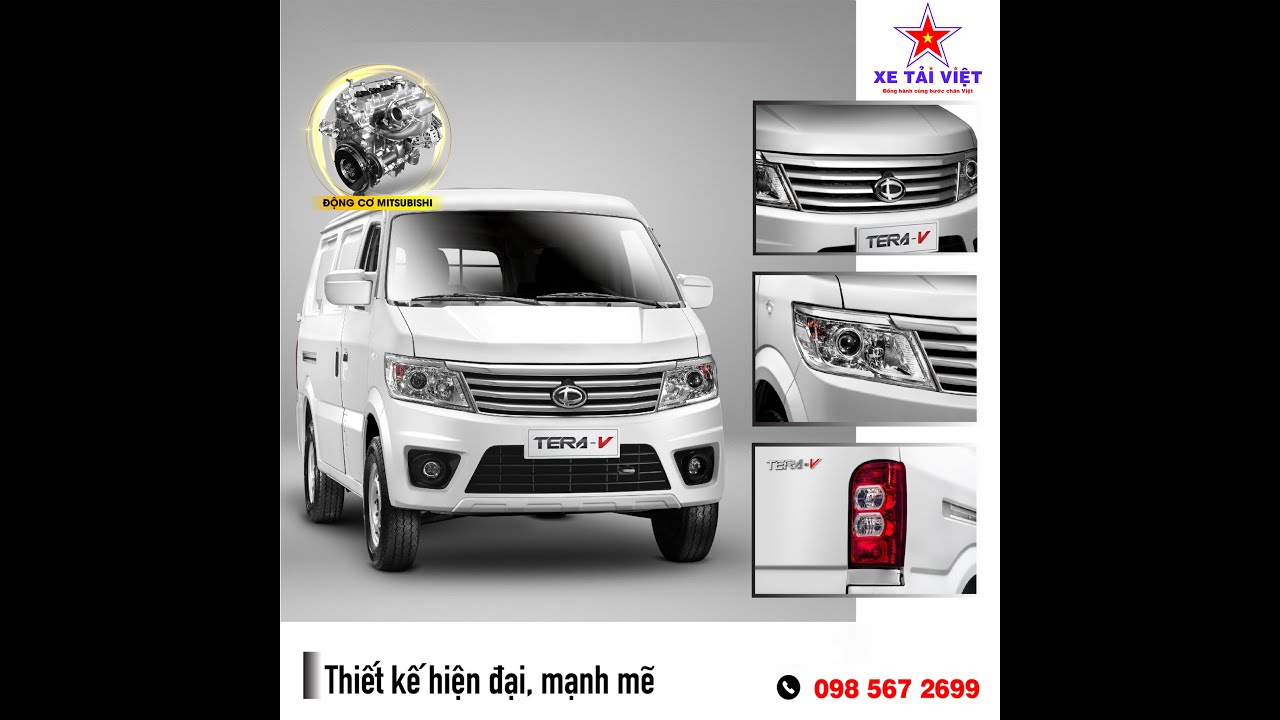 Review chi tiết xe tải van Mitsubishi Tera V - Top 1 xe van hiện nay ...