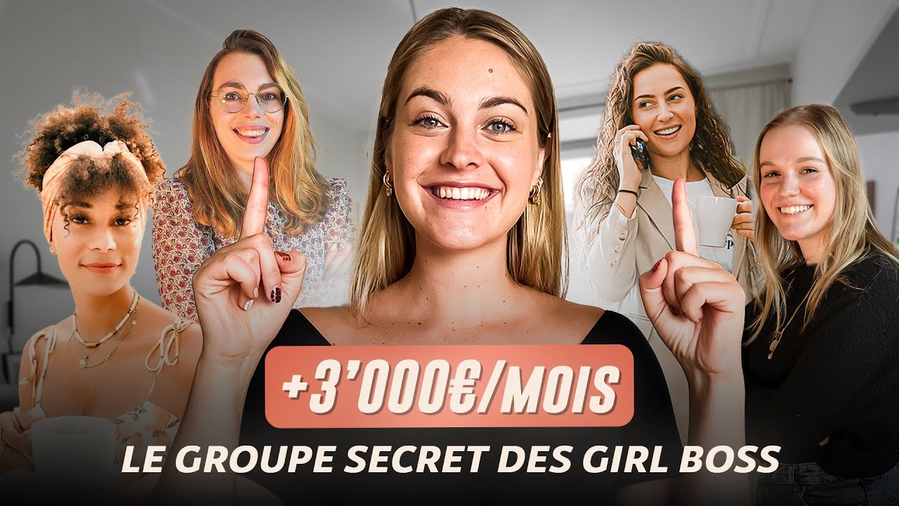 J'aide 45 femmes à devenir indépendantes (objectif 3000€/mois) - YouTube