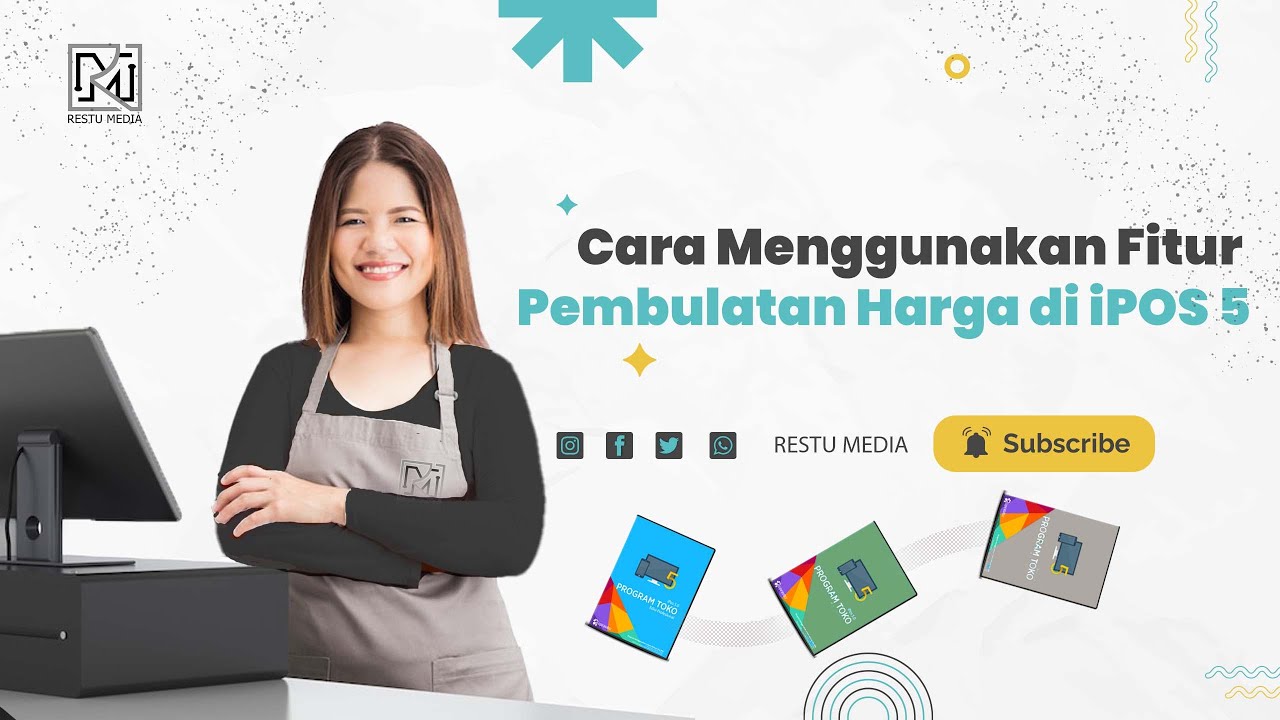 Cara Menggunakan Fitur Pembulatan Harga di iPOS 5 - YouTube