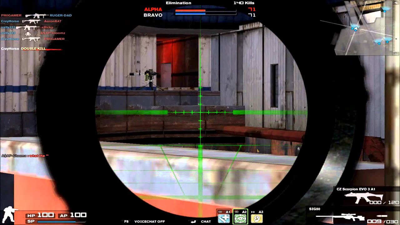 Combat Arms: SIG-50 Gameplay - YouTube