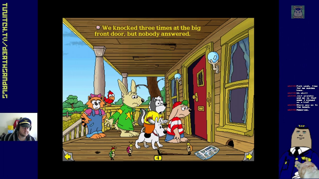 Living Books: Harry and the Haunted House (Windows 3.1): Phasmophobia ...