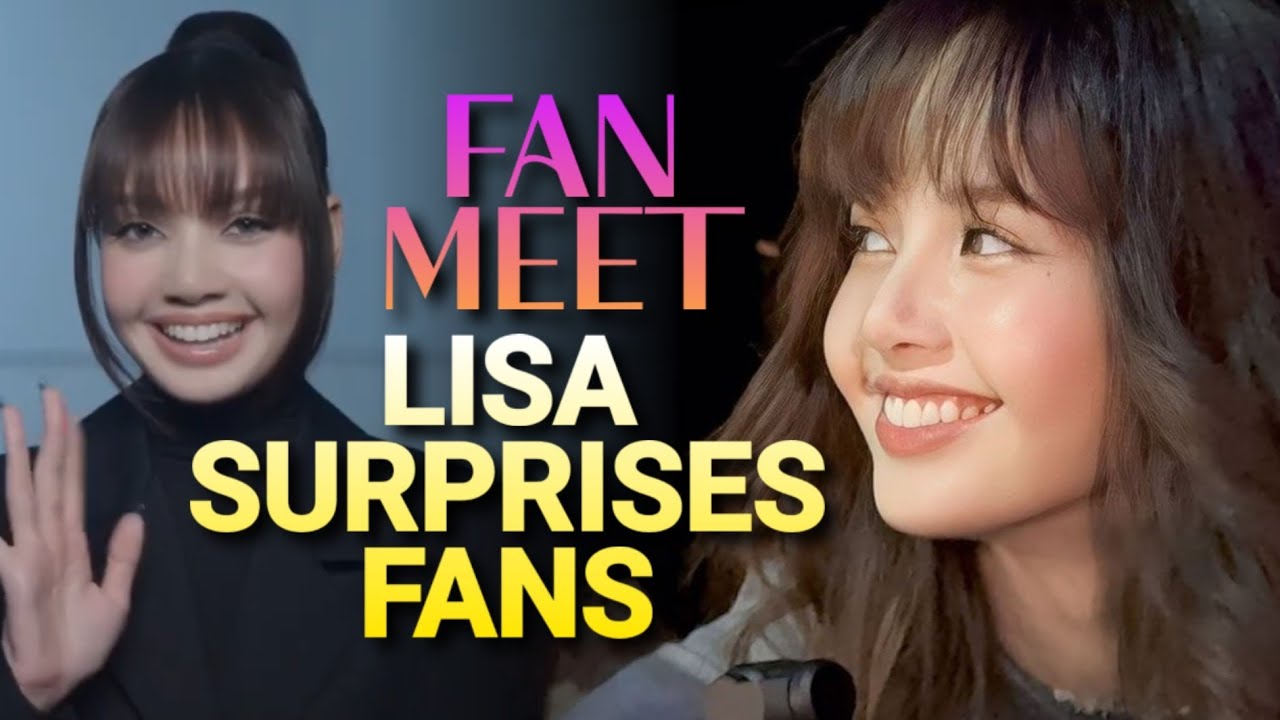 Lisa Surprises 2,000 Fans | Fan Meetings Update - YouTube