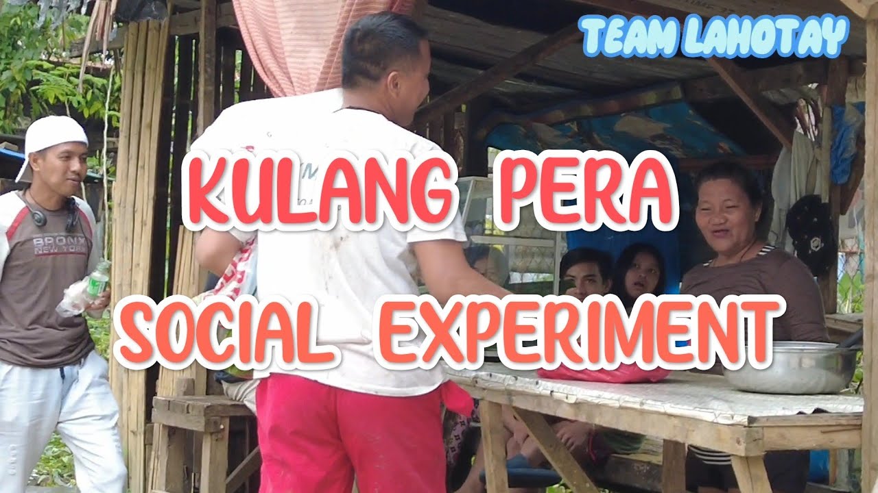 SOCIAL EXPERIMENT part 2 ( KULANG PERA ) in Agusan Del sur - YouTube