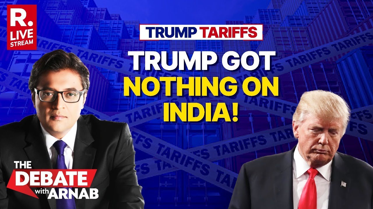 Debate With Arnab LIVE: Indian Economy Marches On Despite Trump's ...