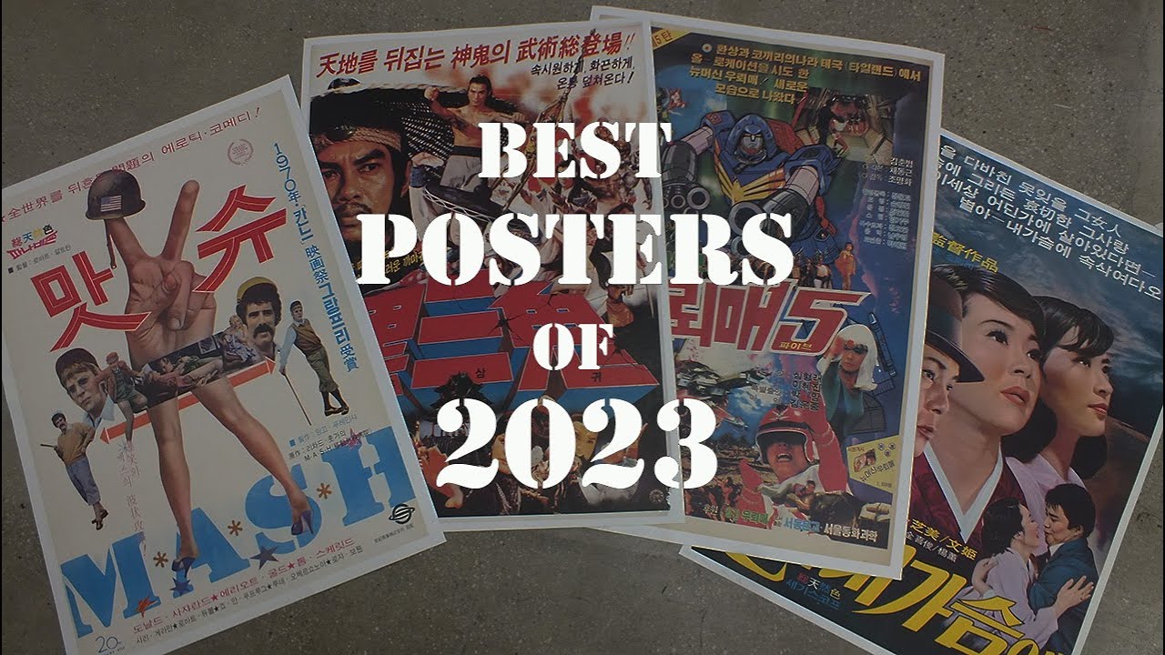 Best Posters of 2023 Linen Backed & Restored at PosterFix - YouTube