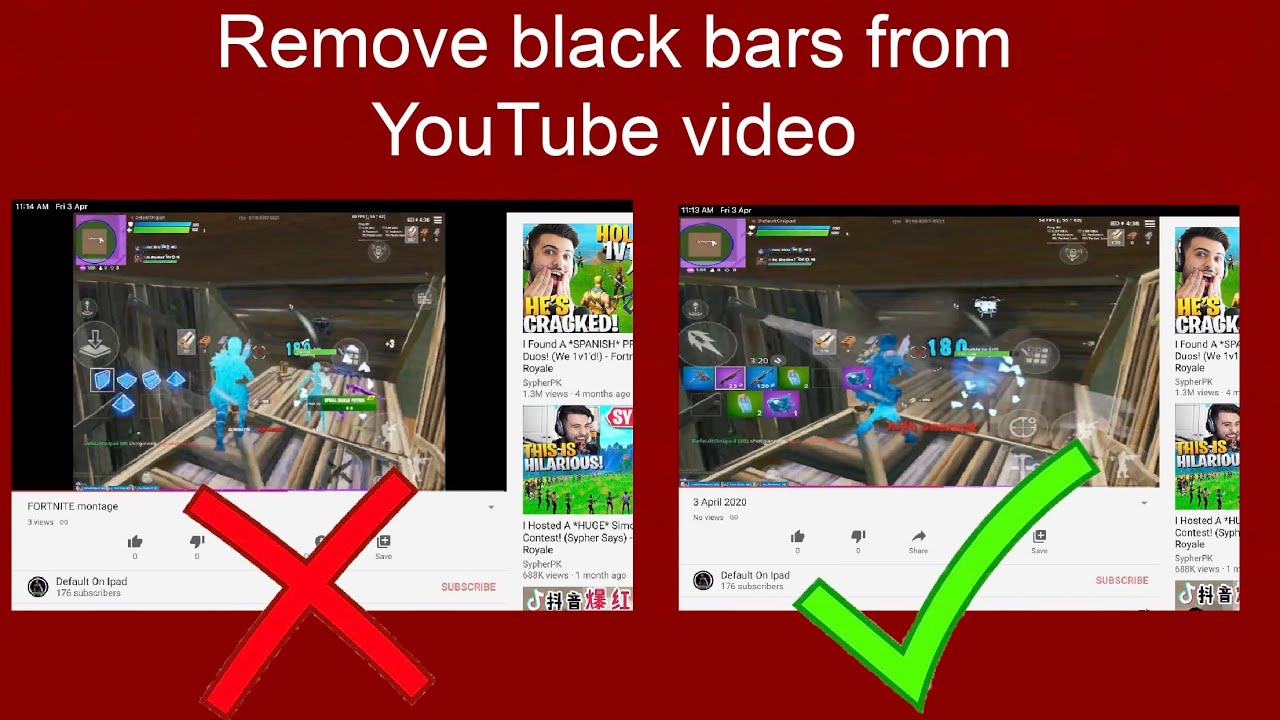 How to remove Black bars in YouTube videos(Works in 2021) - YouTube