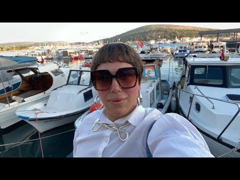 Çeşme marina Vlog Yabancı erkekler peşime takıldı 