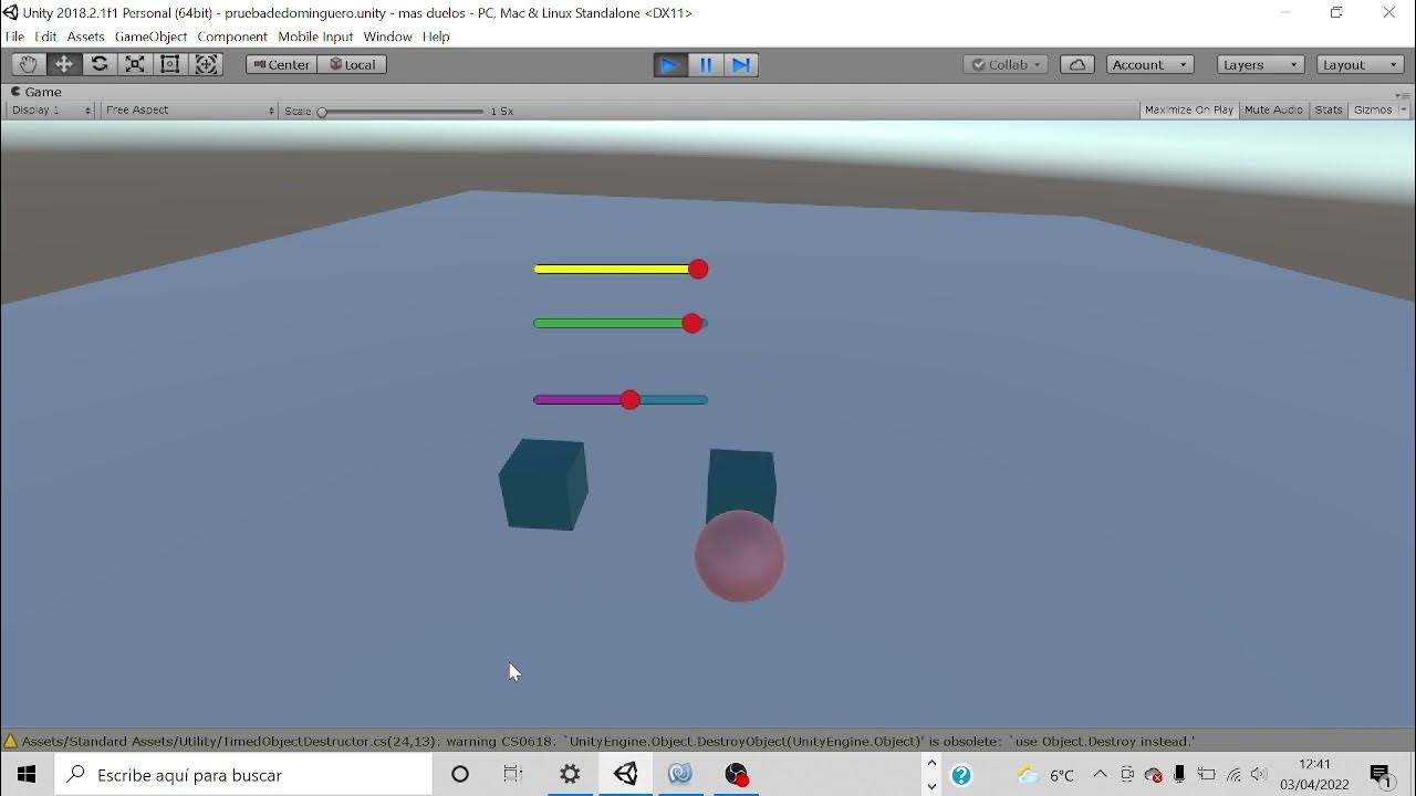 SLIDER UNITY - YouTube