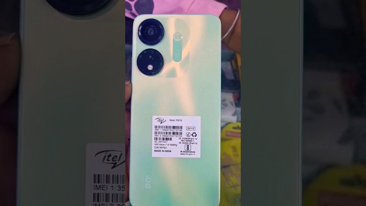 ITEL P55 5G SHORT LOOK | ITEL NEW MODEL P55 5G #itelp55 #itel # ...