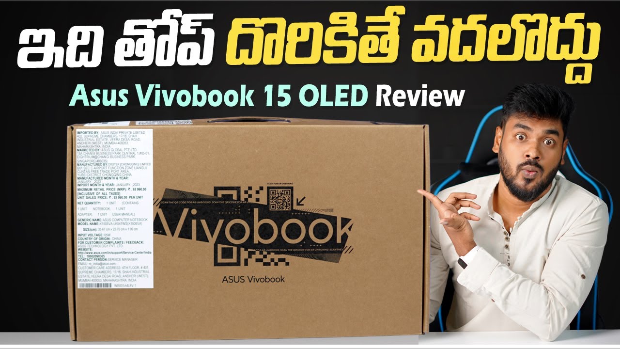 Best All-rounder Laptop under ₹60000 💥 Asus Vivobook 15 OLED - YouTube