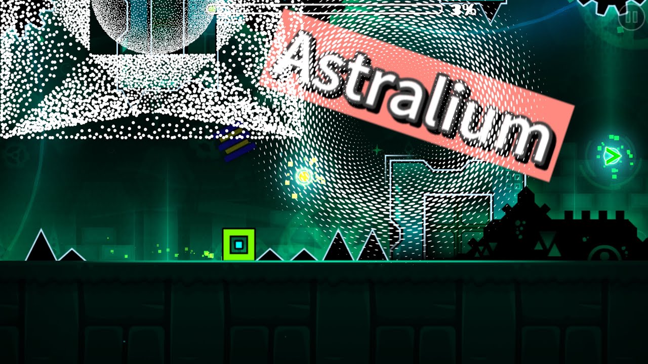 Astralium (Hard) Geometry Dash! - YouTube