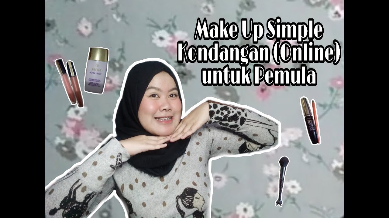 Make Up Kondangan (Online) untuk Pemula - YouTube