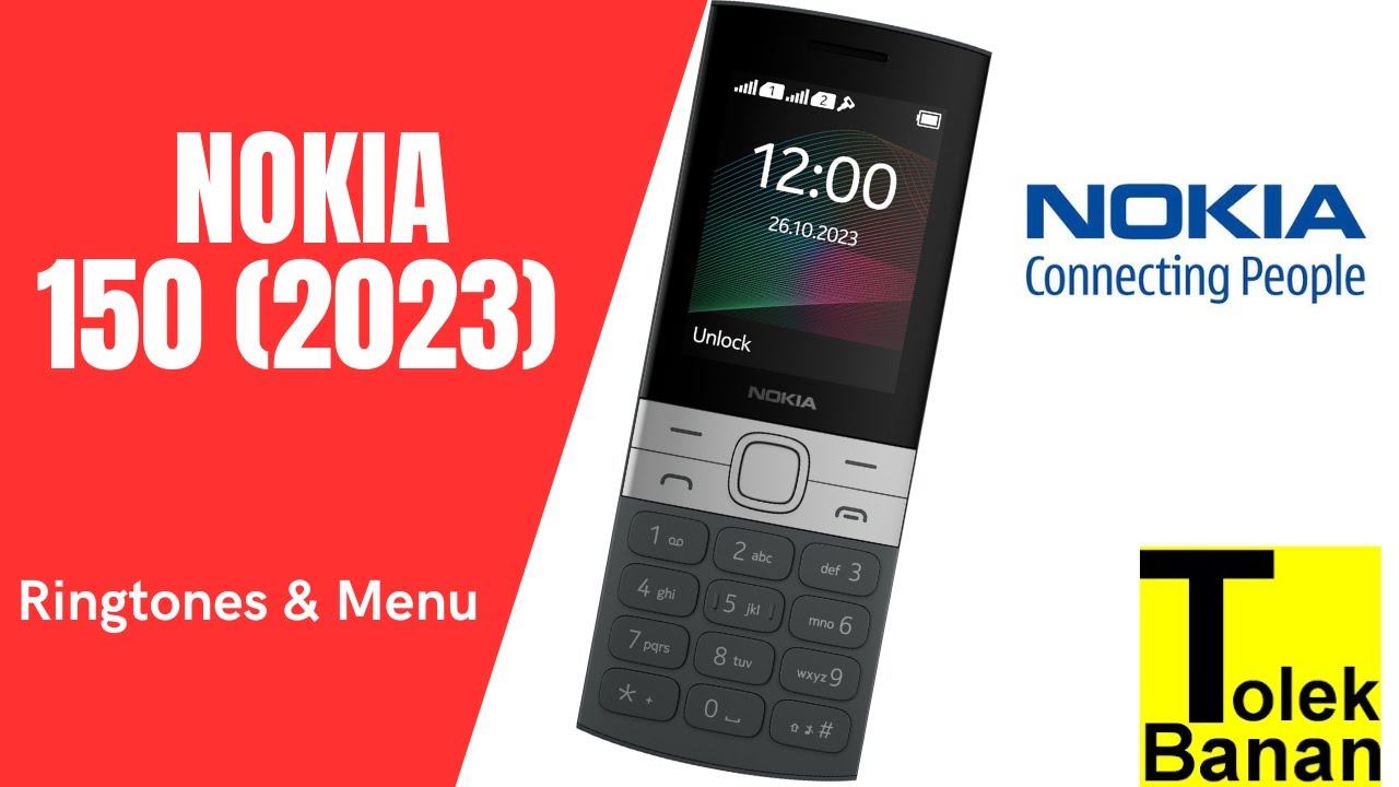 Nokia 150 (2023) - Unboxing / Menu & Ringtones / Dzwonki - Classic ...