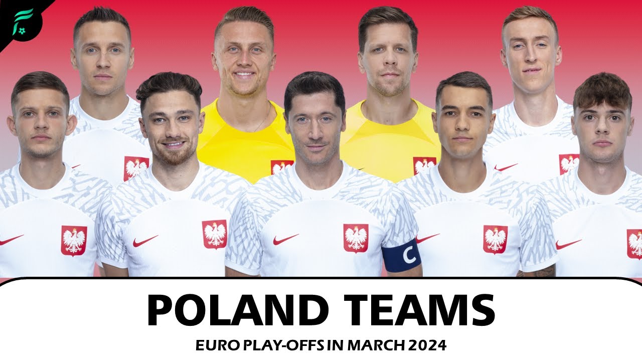 POLAND 🇵🇱 SQUAD TEAMS 2024 - EURO 2024 Play-Offs in March | FAN ...