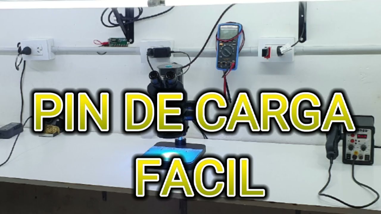 Tecnica para cambiar un pin de carga de forma fácil - YouTube
