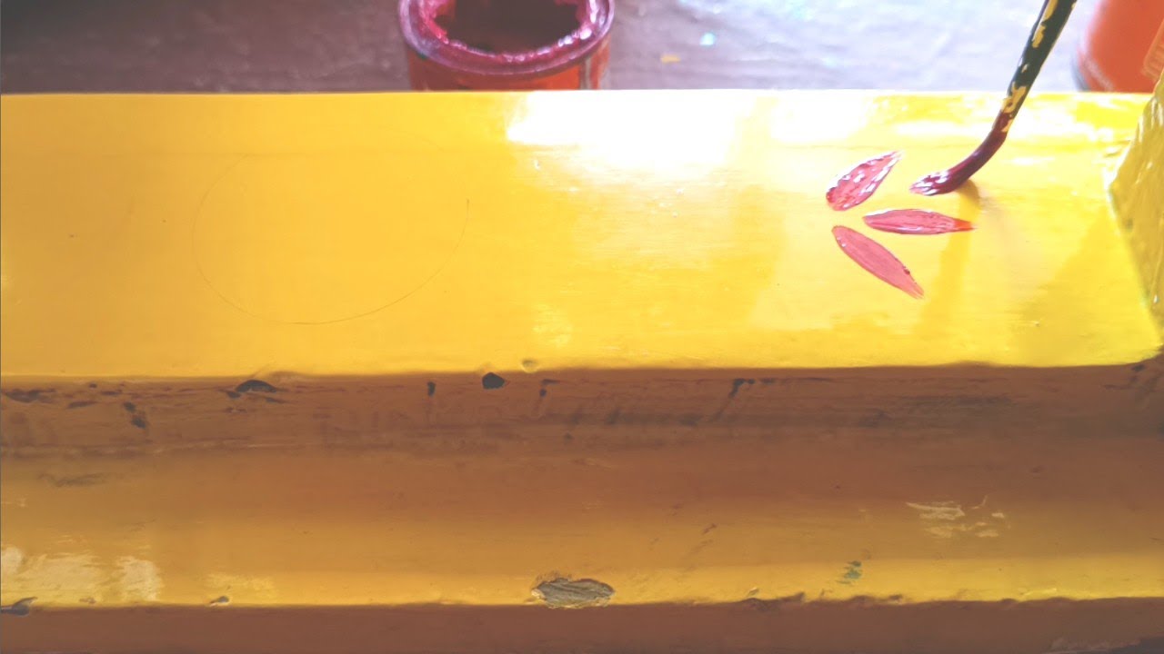 gadapa design || gadapa muggulu || gummam muggulu || rangoli || acrylic ...