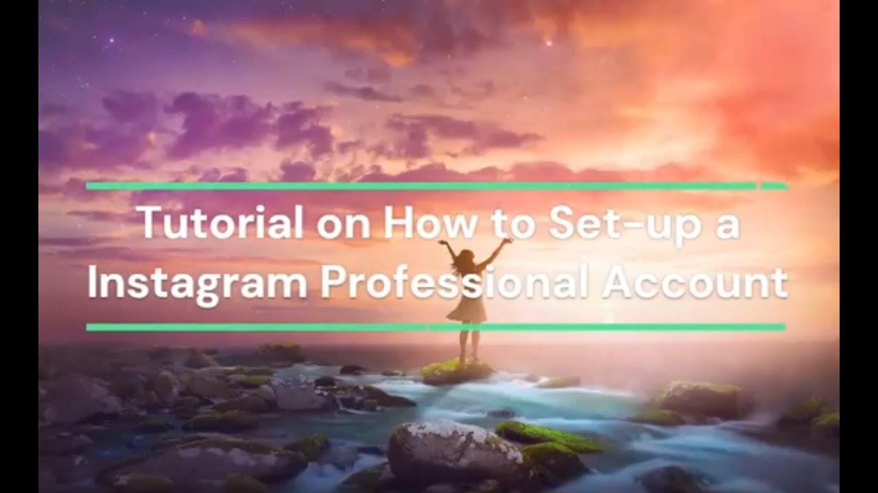 Tutorial on How to Set up an Instagram Professional Account - YouTube