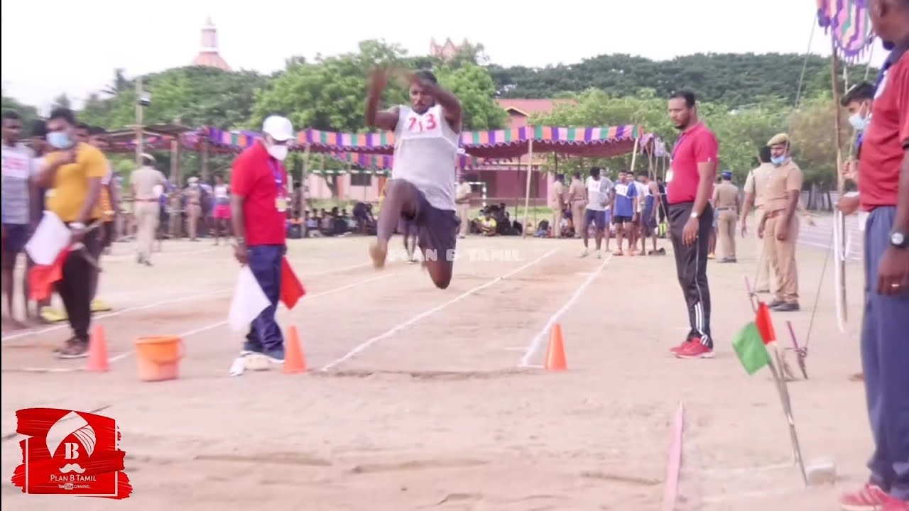 police selection long jump part 2 - YouTube