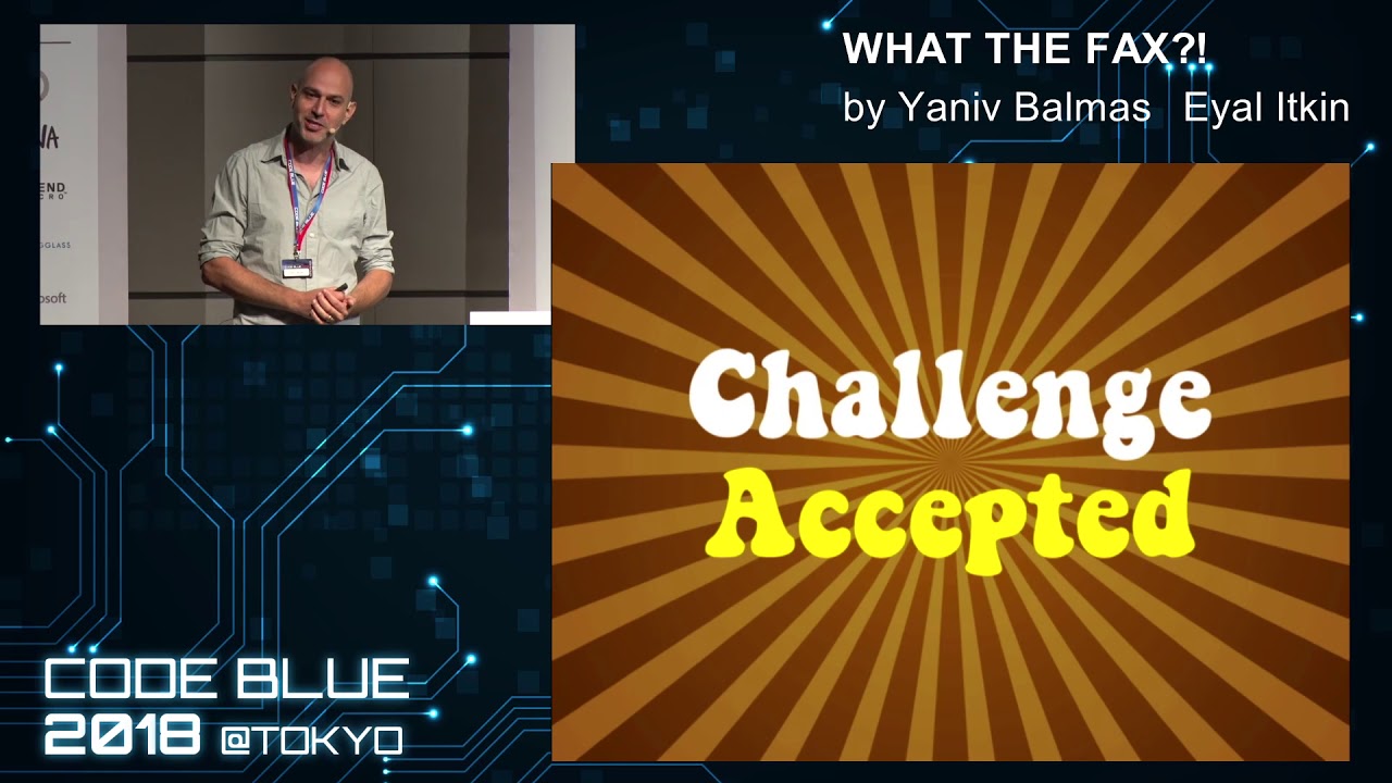 [CB18] WHAT THE FAX?! by Yaniv Balmas, Eyal Itkin - YouTube