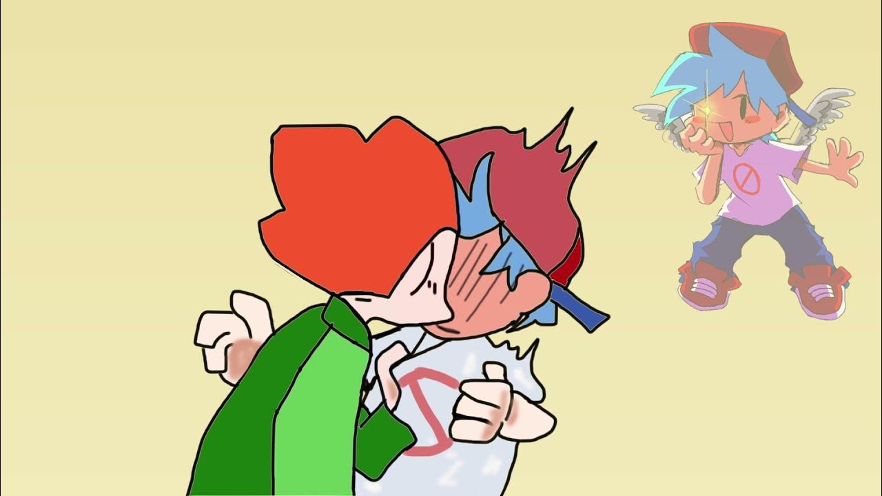 Pico kiss || Boyfriend x Pico || Meme Friday Night Funkin || Fnf Aniamtion - YouTube