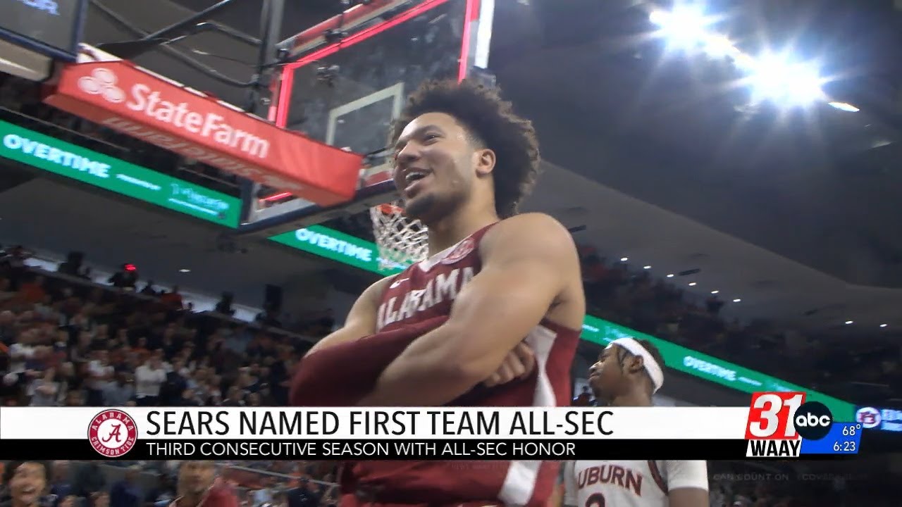 Alabama's Mark Sears named First Team All-SEC - YouTube