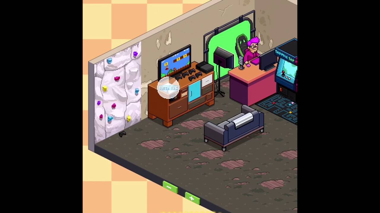 Creating A Cool New Room In Pewdiepie's Tuber Simulator - YouTube
