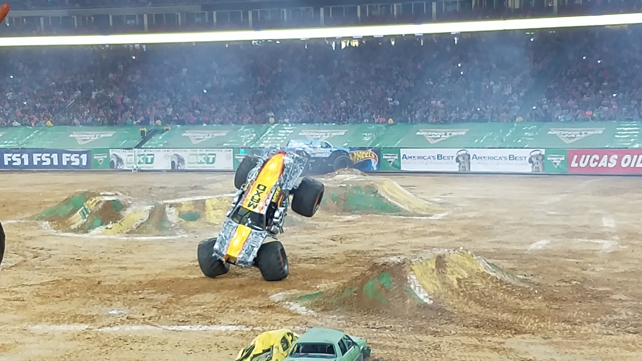 Maximum Destruction 2017 Freestyle Champion @ Monster Jam Houston NRG ...